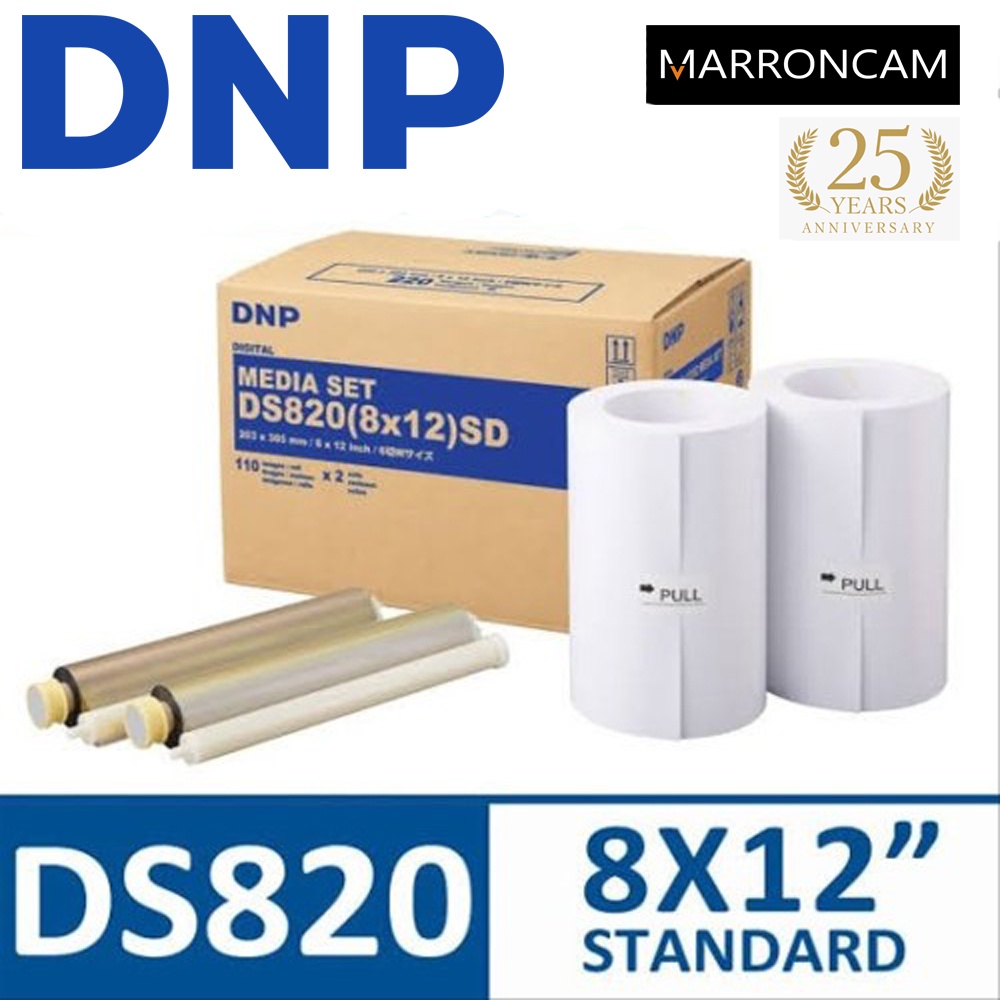 DNP DS820(8x12) Digital Media Set (8 x 12", 2 Rolls) | Shopee Malaysia