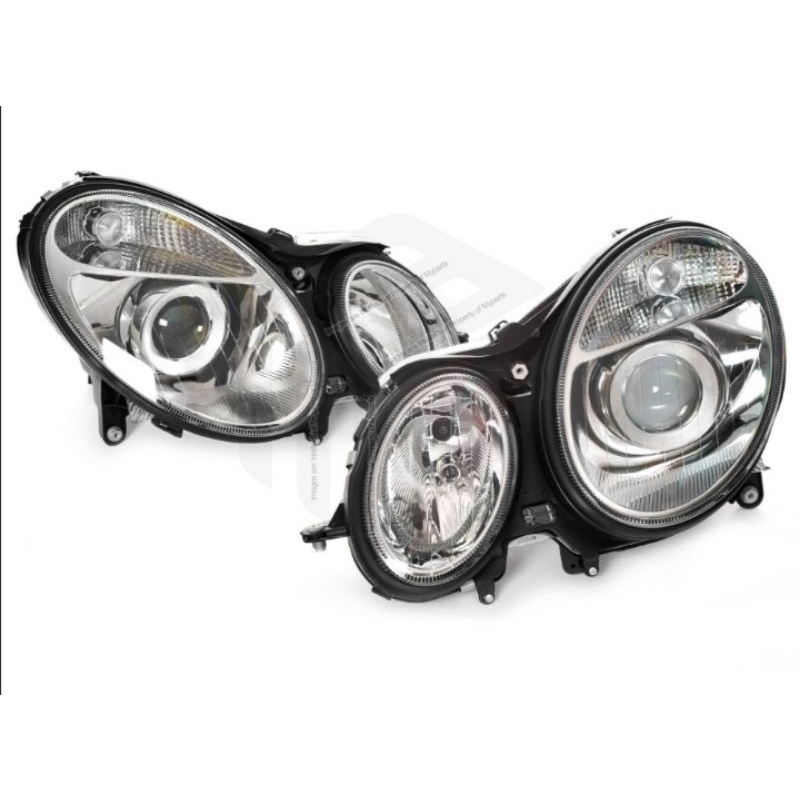 Mercedes Benz Pre Facelift 2002-2006 W211 Headlamp Halogen (PAIR RH&LH ...