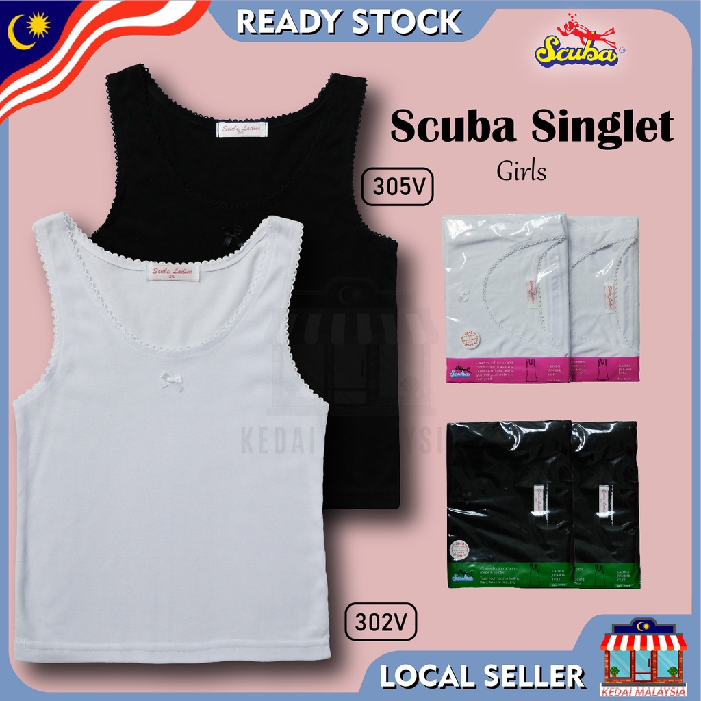 Scuba Girls Inner Singlet / singlet dalam perempuan #302V #305V ...