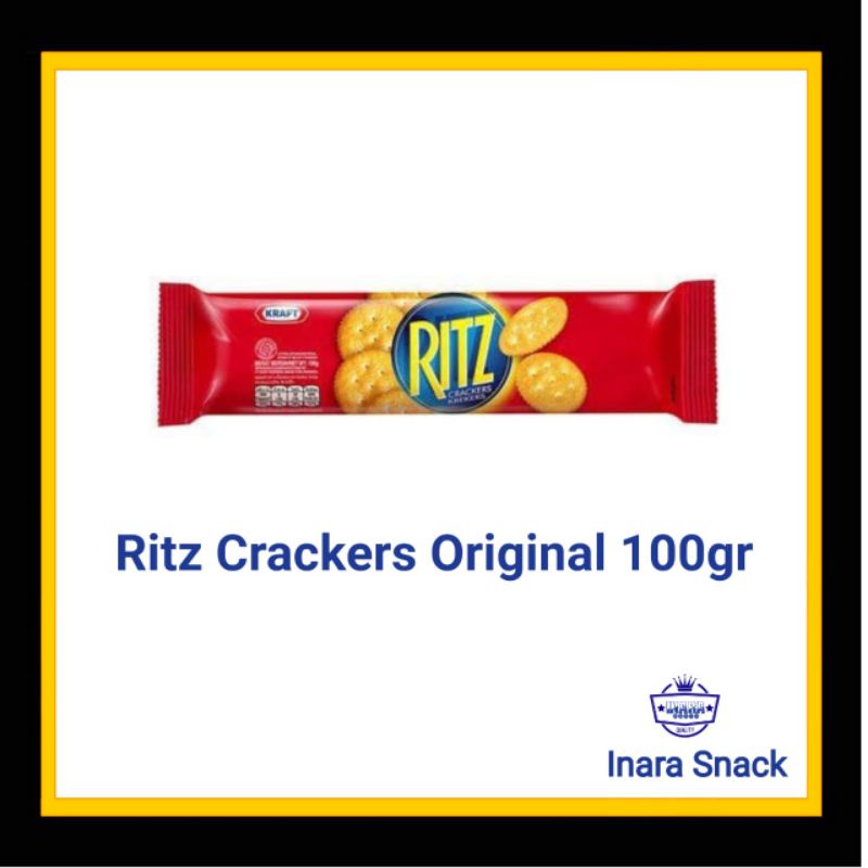 Original Ritz Crackers Biscuits 100gr | Shopee Malaysia