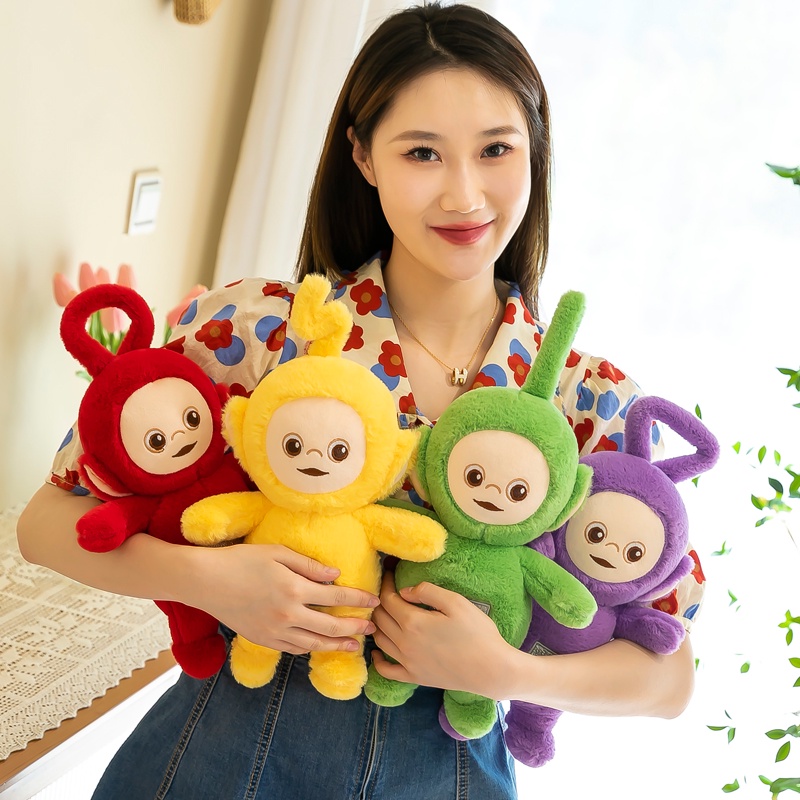 Teletubbies Luxuriously Soft Dipsy Po Tinky Winky Laa-laa Plush Toy ...