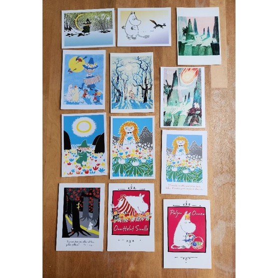 Moomin Postcards from Finland Part A | Shopee Malaysia