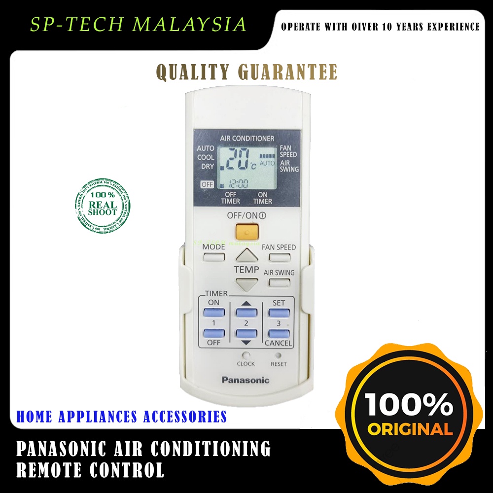 CS-C9NKH CS-PC9MKH CS-PC12MKH CS-PC18MKH CS-PC24MKH PANASONIC AIR CONDITIONER REMOTE CONTROL ...