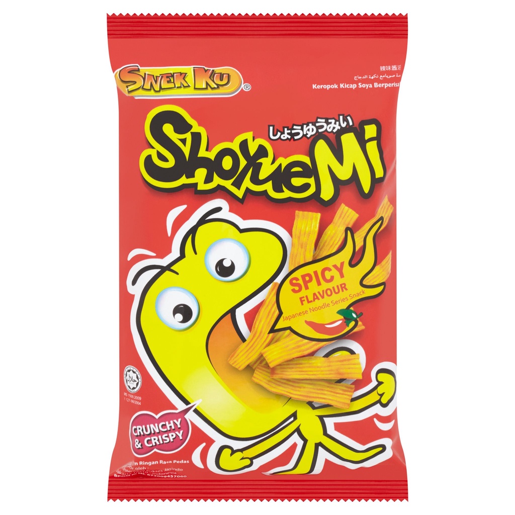 Snek Ku ShoYueMi Spicy Flavour (60g) | Shopee Malaysia