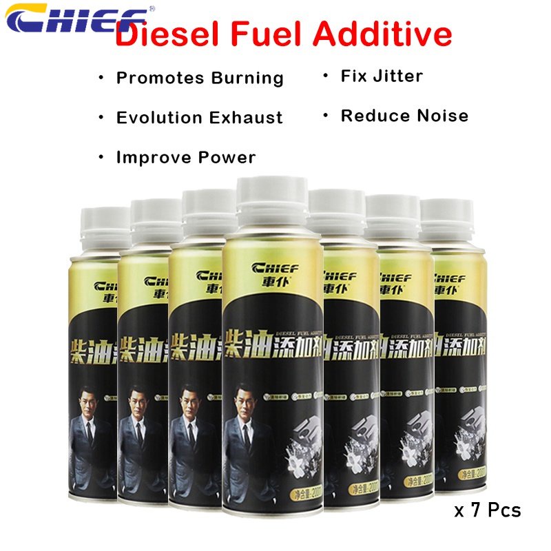 Chief 7Pcs Diesel Engine Cleaner Additives Remove Carbon Deposits ...