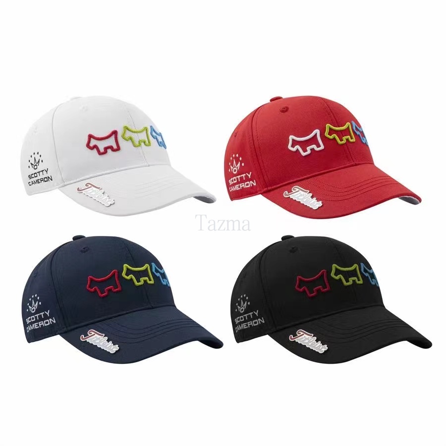 Titleist Branded New Golf Club Brim Top Caps Hats Baseball Caps Cattle ...