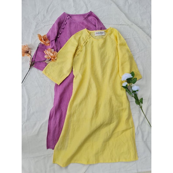 Annle Thanh Xuan Ao Dai, Premium Linen, the most beautiful version ...