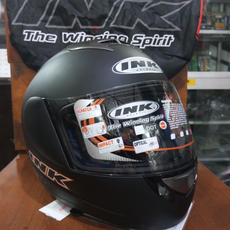 Original INK CL Max Black Matt Helmet | Shopee Malaysia