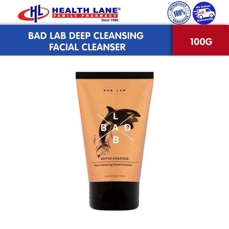Bad Lab Deep Cleansing Facial Cleanser (100g) | Shopee Malaysia