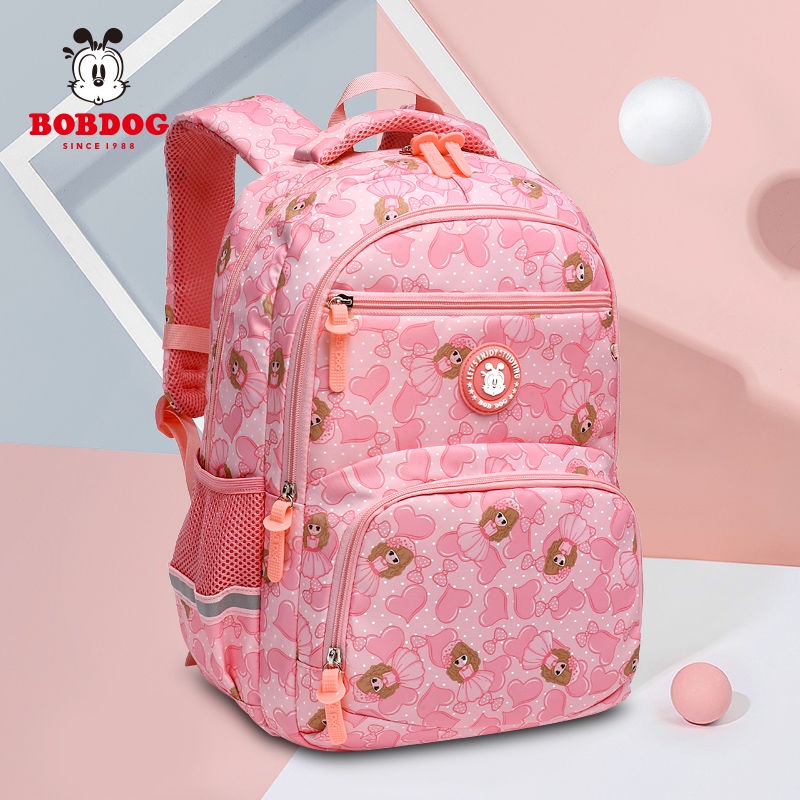 BOBDOG School Backpack For Kids Girls Schoolbag Children Princess ...