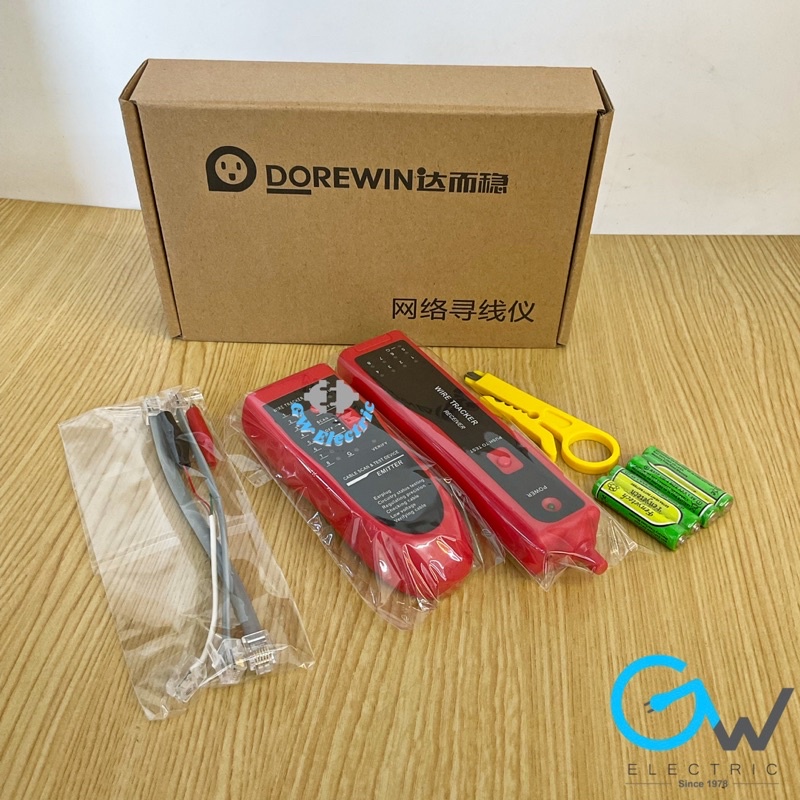 Telephone Wire Tracker Tracer Toner Ethernet LAN Network Cable Tester ...