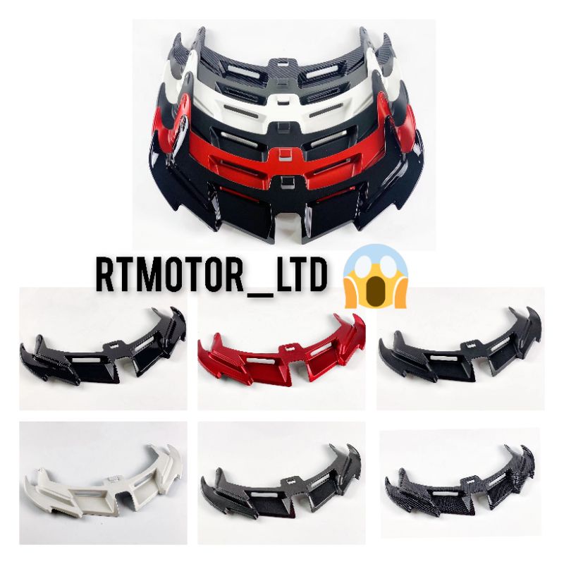 NEW HONDA VARIO160 AERODYNAMIC FRONT WINGLET ABS PLASTIC MATERIAL ...