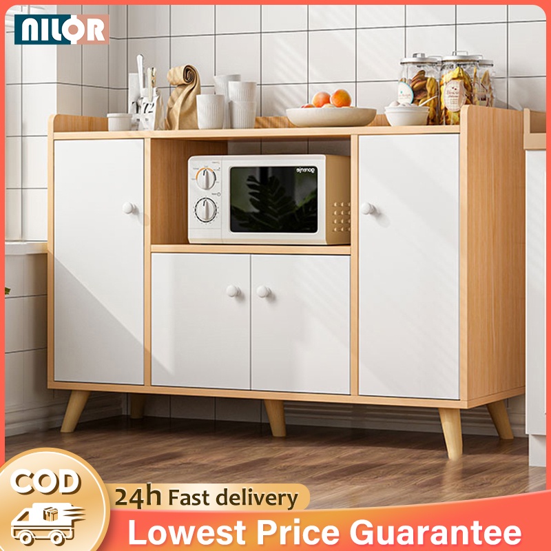 120CM Minimalist Cupboard Locker Kitchen Cabinet Storage ...