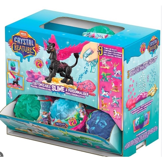 Mega Construx Crystal Creatures Series 2 | Shopee Malaysia