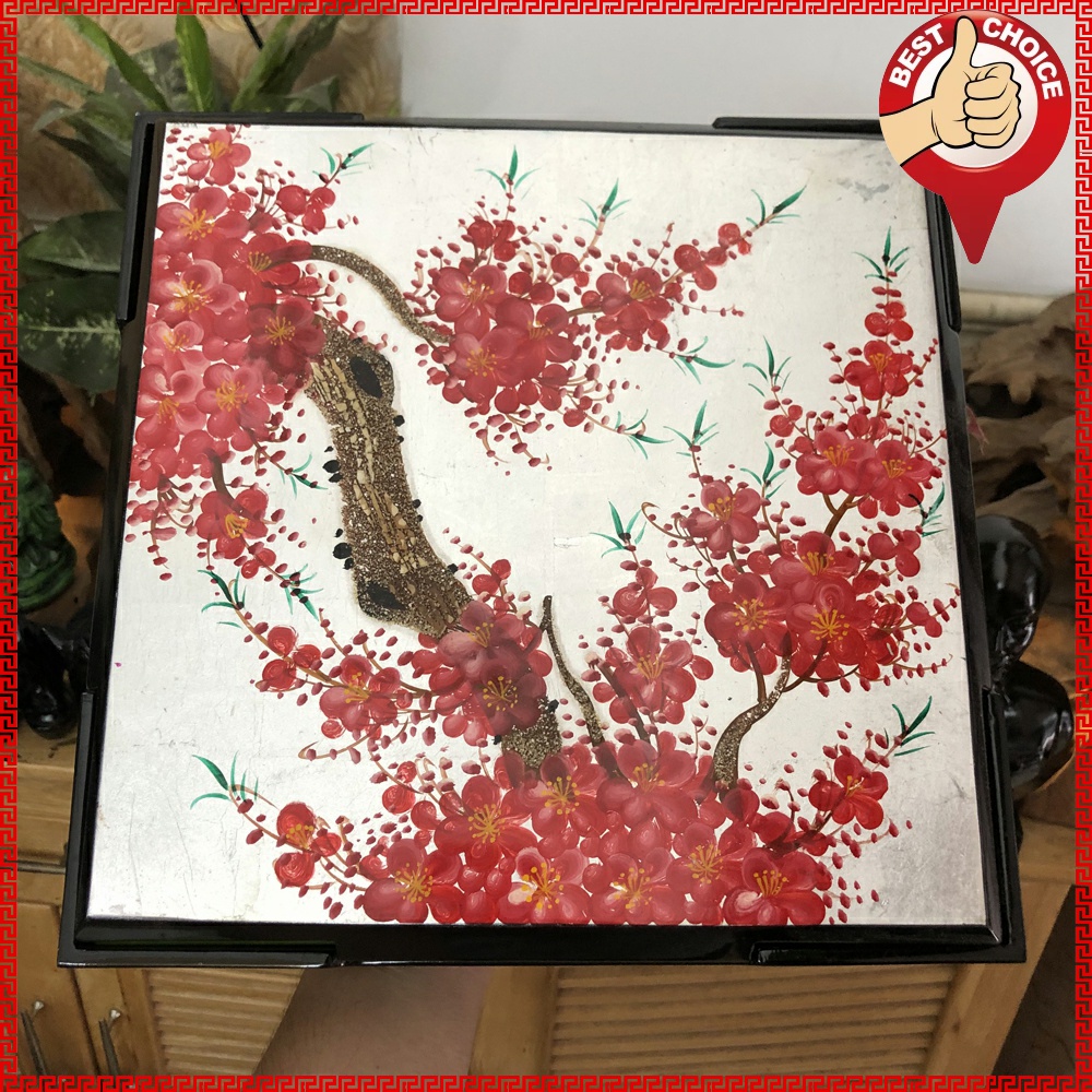 [30cm X 30cm] Tet Jam Box Tray, Tet Jam Tray, Tet Cake Jam Tray, High ...