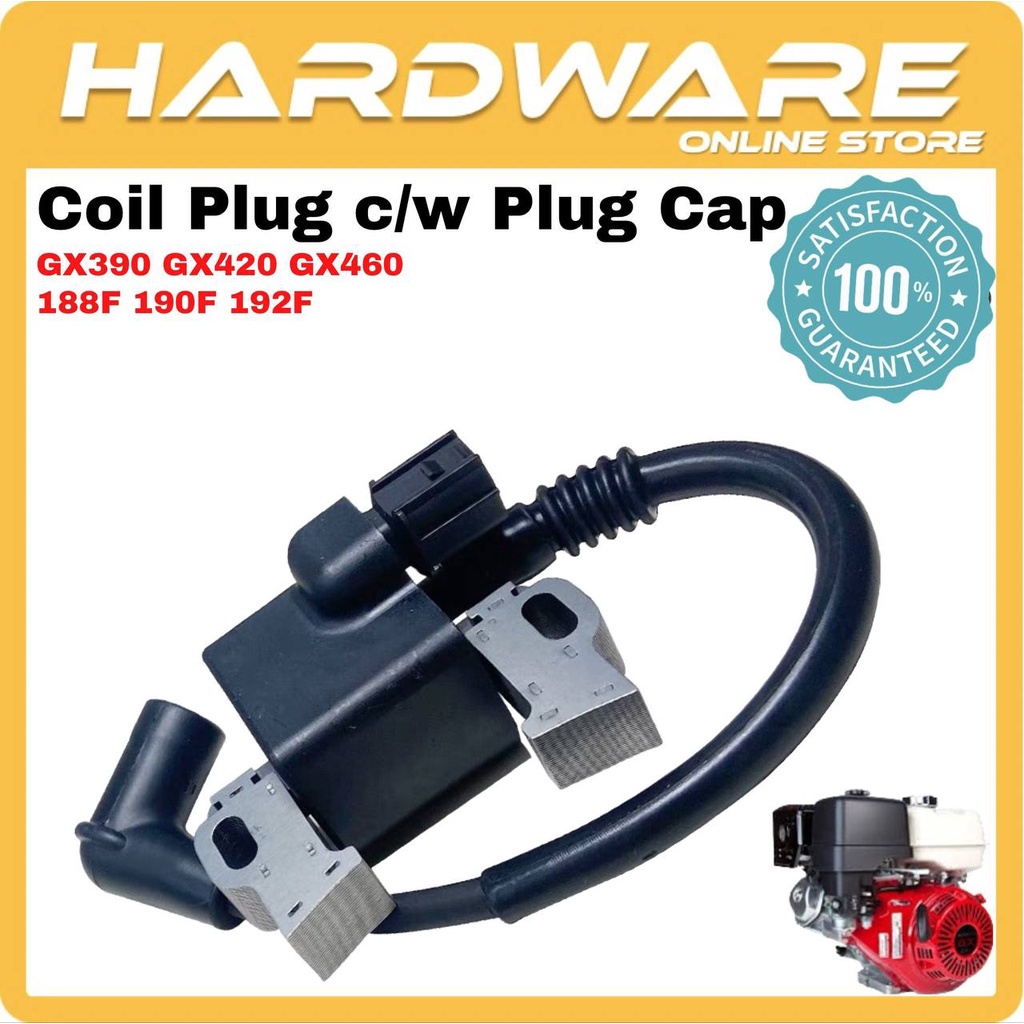 Ignition Coil Honda GX270 GX390 GX420 GX460 13HP 15HP 18hp 188F 190F ...
