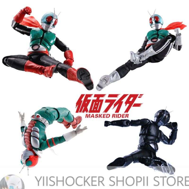 [17cm /NEW] S.H.Figuarts Kamen Masked Rider One 1 2 ICHIGO NIGO V3 ...