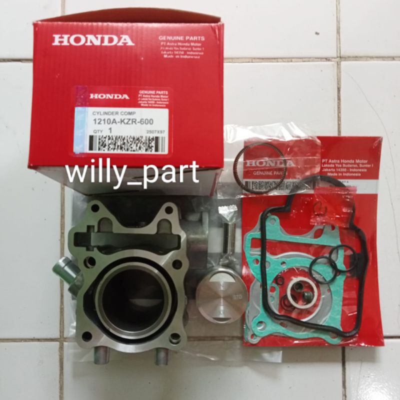 Piston Block + Piston Block + Top Set Packing Vario 125 Fi F1 Techno Cbs Esp Old Kwn KZR ...