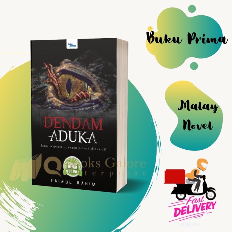 Novel Seram: DENDAM ADUKA - Penulis: FAIZUL RAHIM - Penerbit: Buku ...