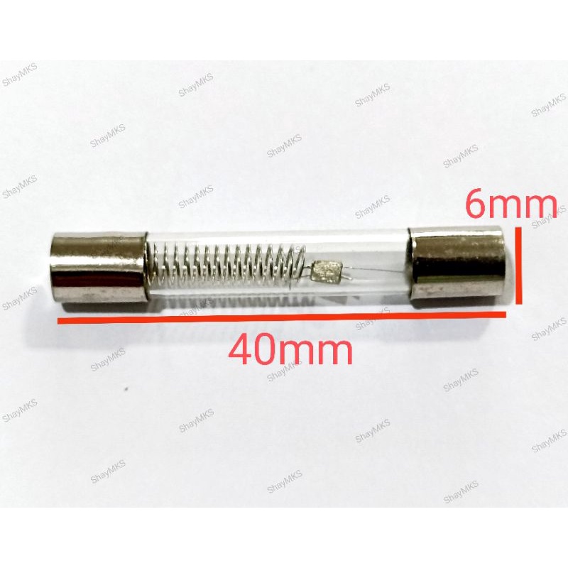 Microwave FUSE. High Voltage Fuse 5kV 0.8A 0.9A 40x6mm | Shopee Malaysia