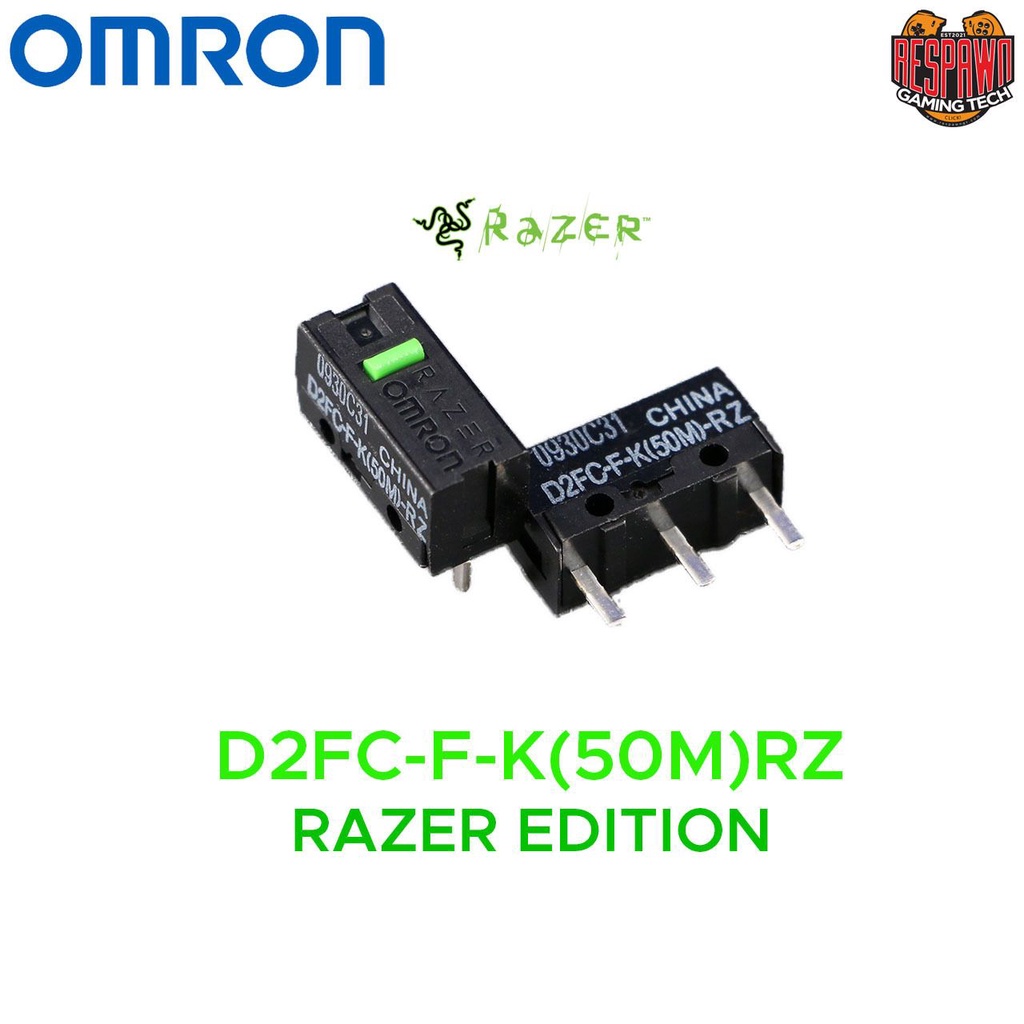 Omron D2FC-F-K(50M)-RZ Razer Edition Mouse Micro Switch | Shopee Malaysia