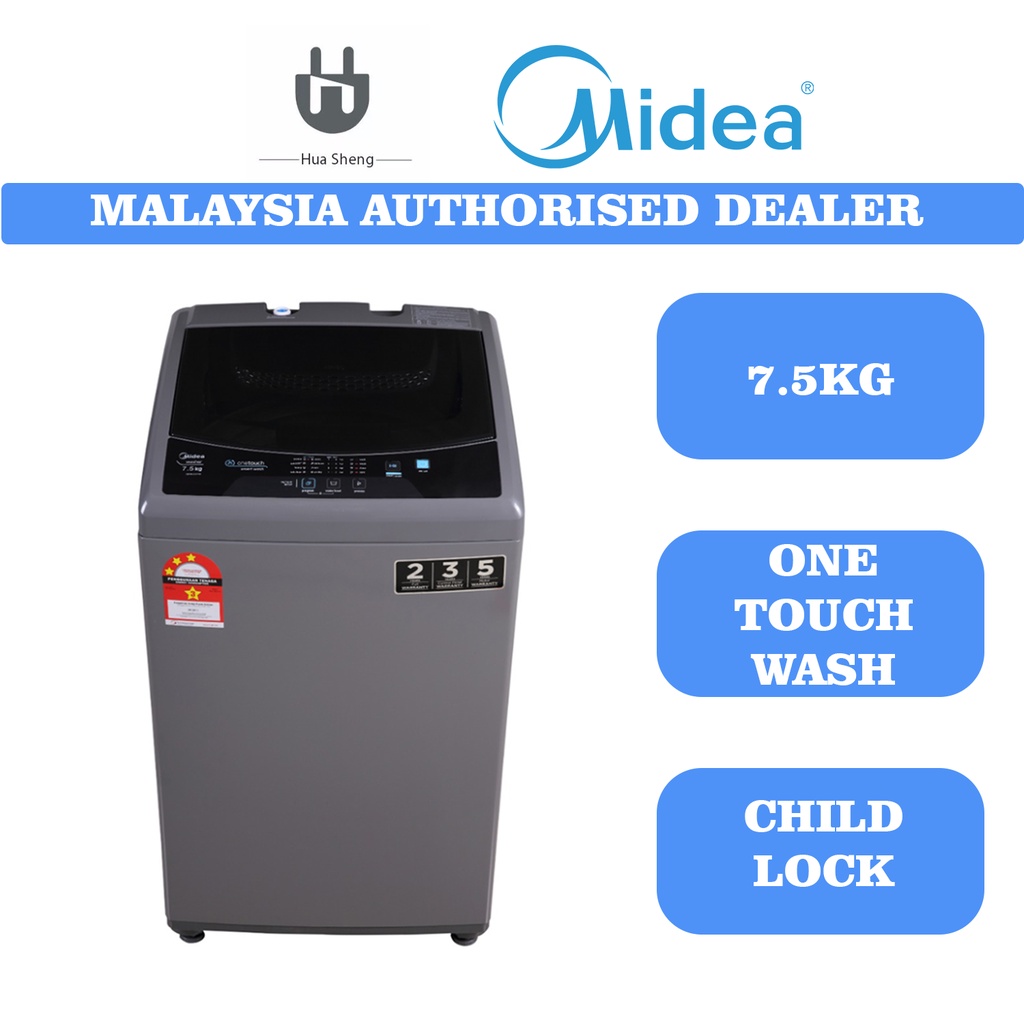 Midea Fully Automated Washer/Washing Machine (7kg/7.5kg/6kg/8.5kg/9.5kg ...