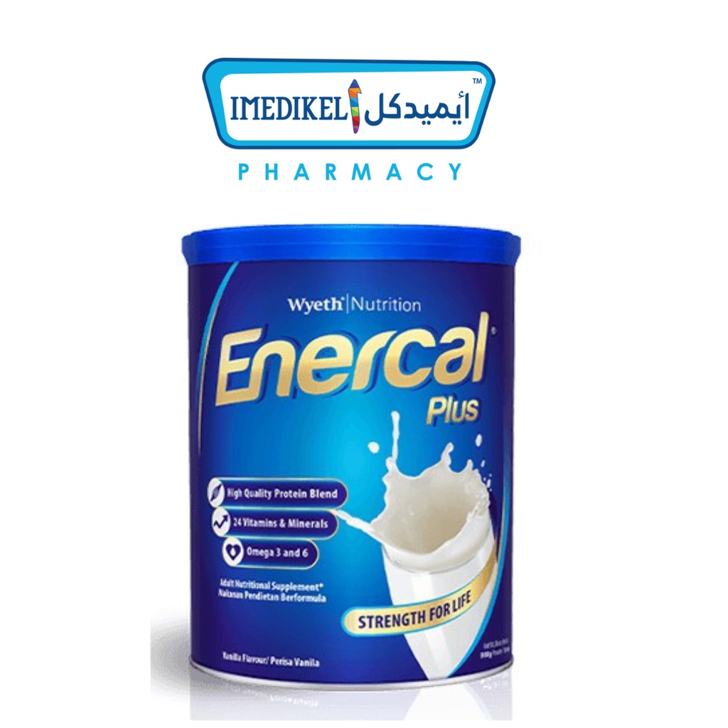 ENERCAL PLUS HIGH IN PROTEIN WITH VANILA FLAVOR 900g | Shopee Malaysia