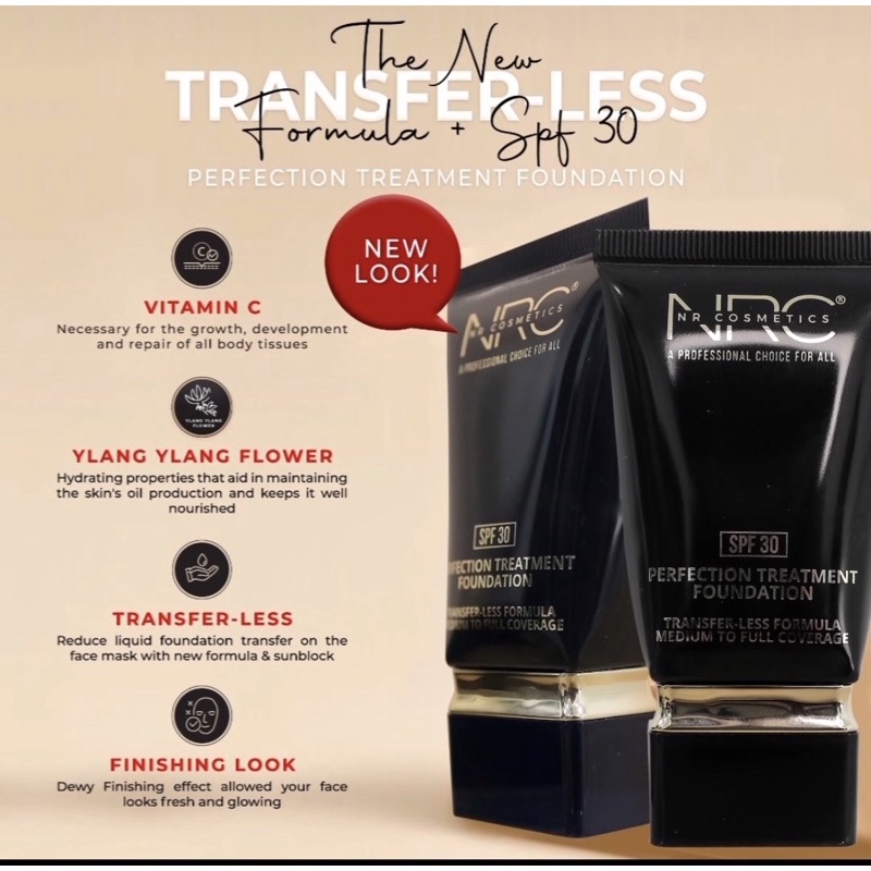 NRC Perfection Treatment Foundation 100% Original HQ | Shopee Malaysia