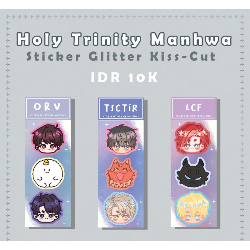 Holy Trinity Manhwa Sticker | Orv | My S-Class | Trash of The Count's ...