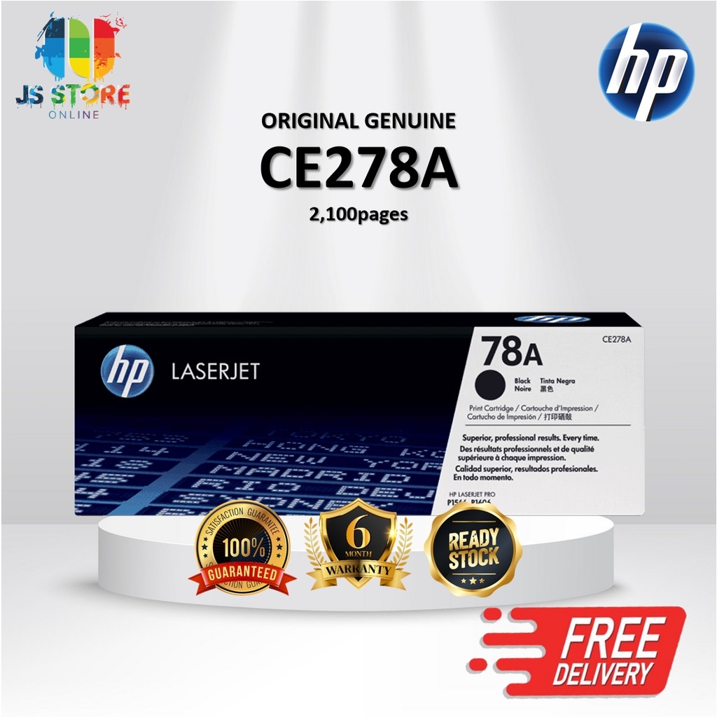 [💯100% ORIGINAL💯]HP 78A CE278A 278A Black LaserJet Toner Cartridge/HP ...