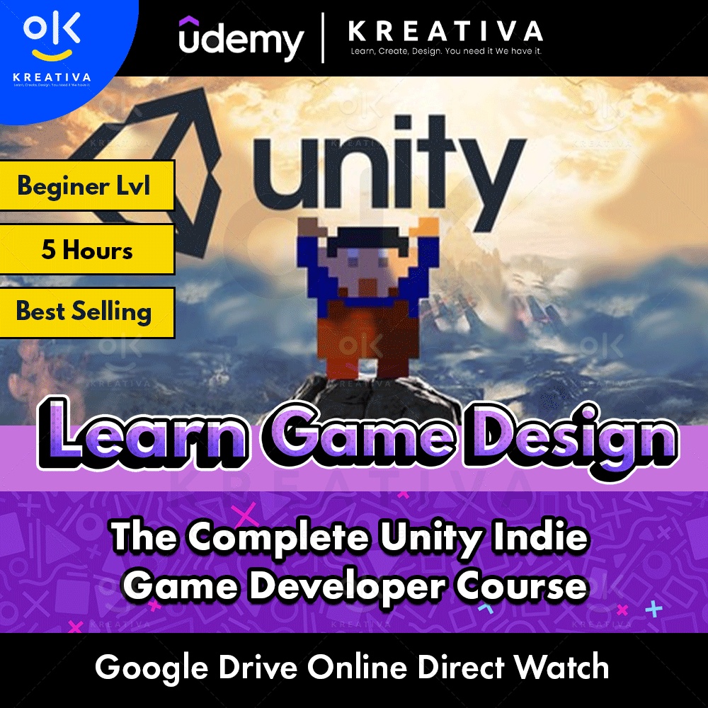 Learn Game Design With Unity - Video Course - The Complete Unity Indie Game Developer Course ...