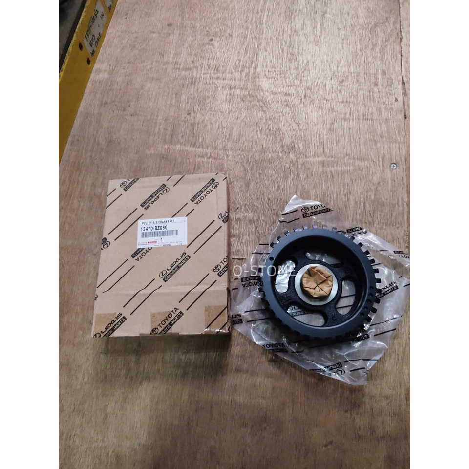 PERODUA AXIA 1.0 -ORIGINAL CRANKSHAFT PULLEY / MAIN PULLEY - 13470 ...