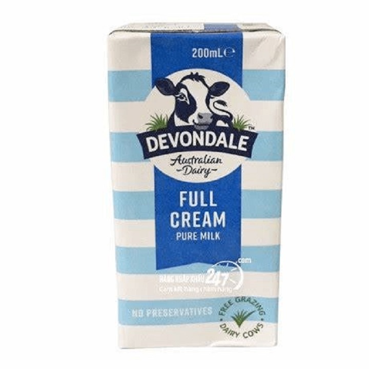 Devondale - Whole Milk 200ML | Shopee Malaysia