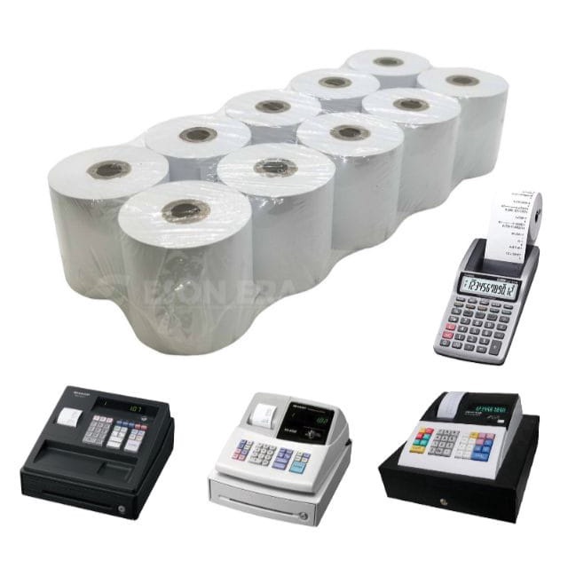 THERMAL PAPER ROLL 57mm x 40mm(Coreless) / 57mm x 60mm(With Core ...