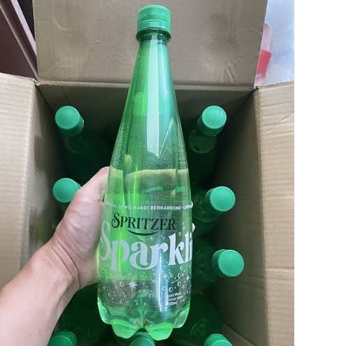 Spritzer Sparkling Natural Mineral Water, 1 Liter | Shopee Malaysia