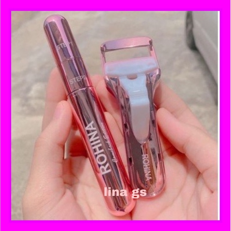 Rohina Mascara Rose Gold Comeback Edition 2023 Mascara 2Step Waterproof ...