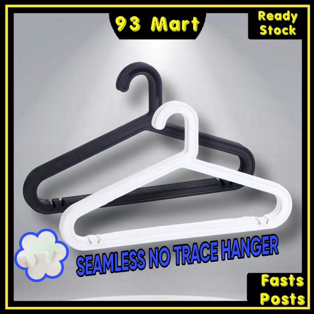 Premium Quality Hanger Clothes Penyangkut Baju No Trace Nordic Color ...