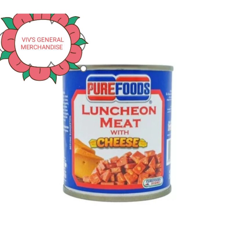 Purefoods Luncheon Meat with Cheese ( 240g ) | Shopee Malaysia