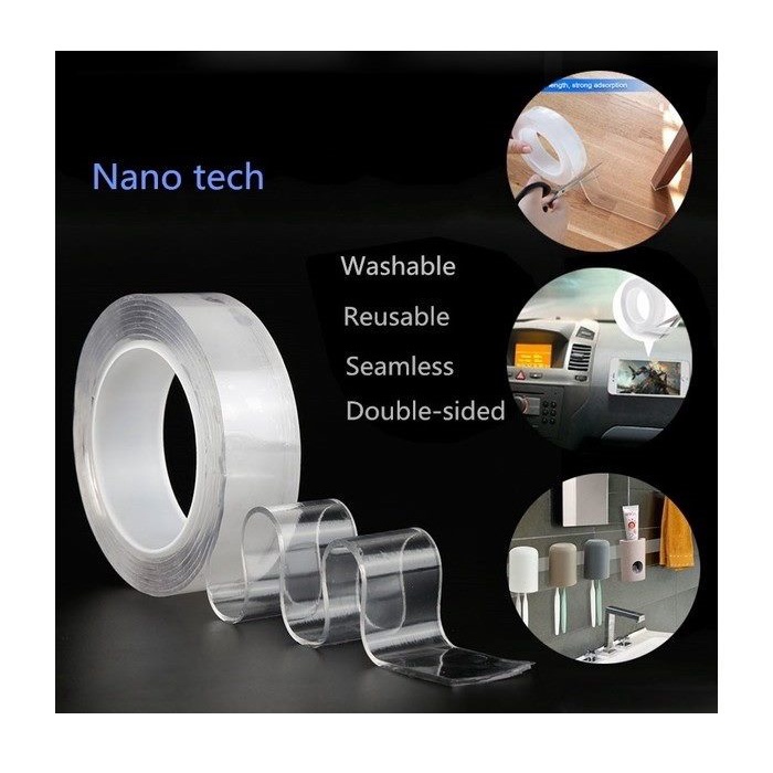 【ShopWithJoy】Tiktok Nano Tape Traceless Washable Adhesive Tape Reusable ...