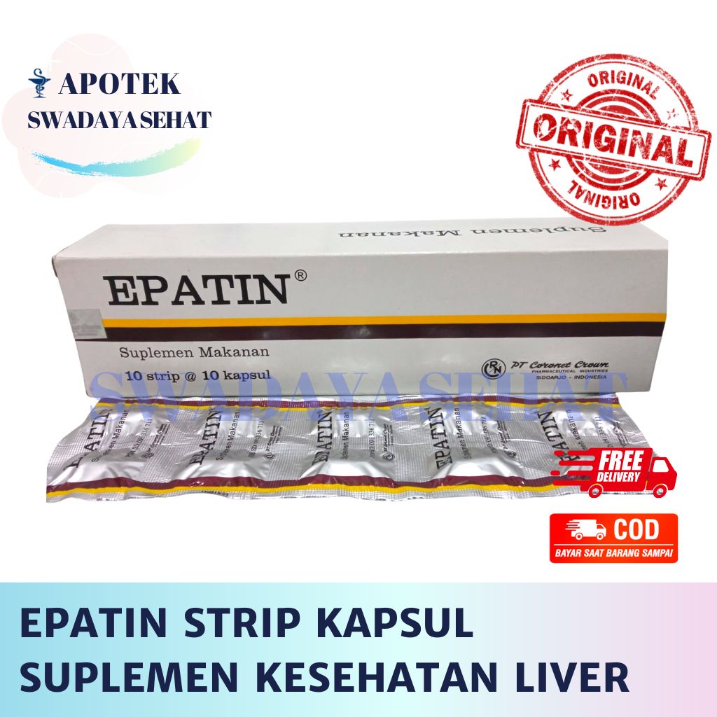 EPATIN STRIP Capsules - Multivitamin Supplement for Health Liver ...