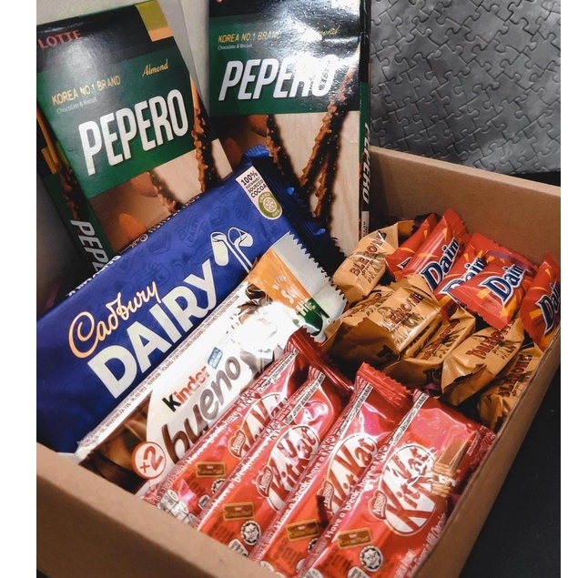ALL IN BOX: JIMAT BOX GIFTBOX, CHOCOLATE BOX , COKLAT BOX, SUPRISE BOX ...