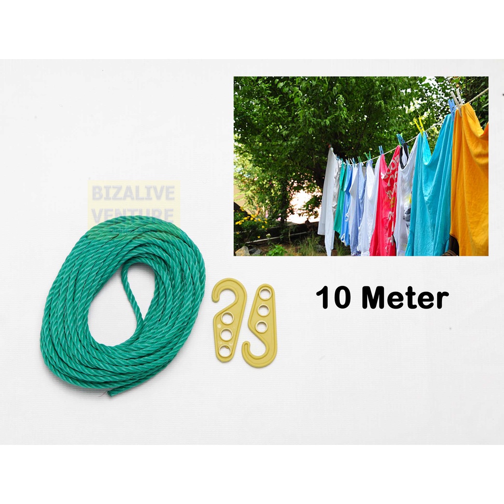 Wardrobe Dryer Rope (10m) | Clotheslines | Nylon Hanging Rope | Drying ...