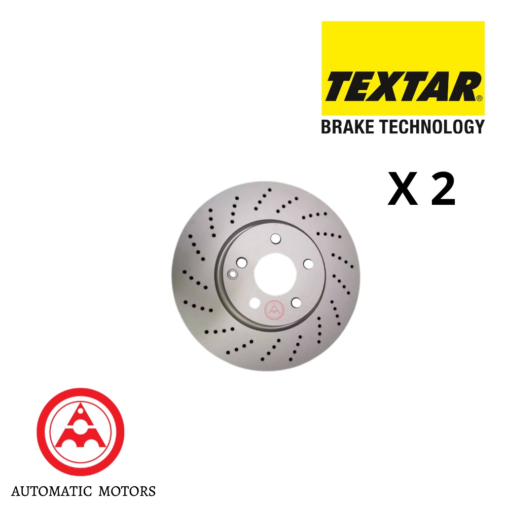 Mercedes Benz Textar Front Brake Disc SET W204 W207 W212 E250/E300/350 ...