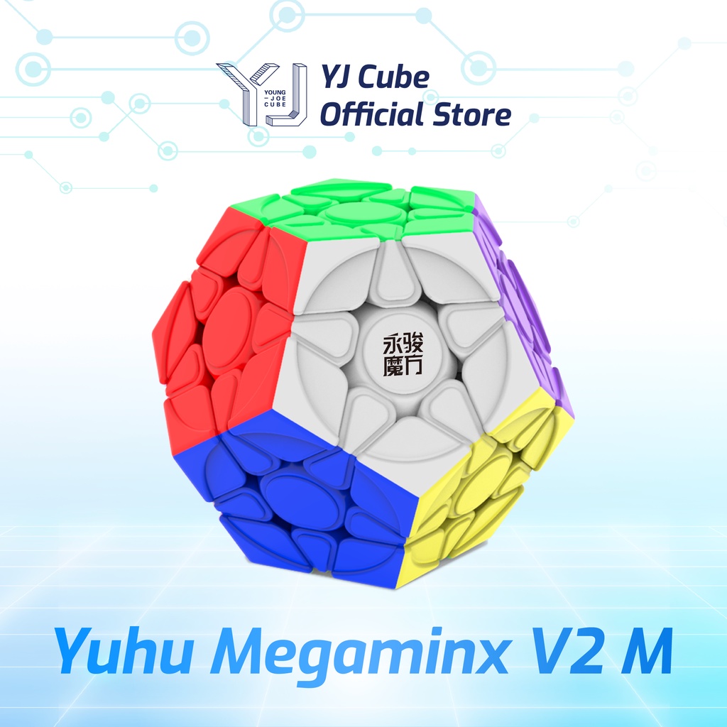 [YJ Official Store] Yuhu Megaminx V2 M, Megaminx Magnetic Speed Cube ...