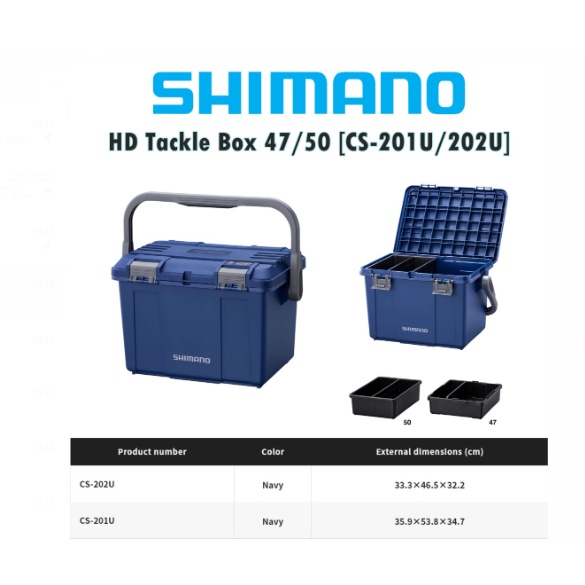 SHIMANO HD TACKLE BOX (HEAVY DUTY) | Shopee Malaysia