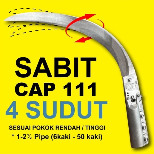 Original sabit 111 Hurvesting sickle sabit siap asah | Shopee Malaysia