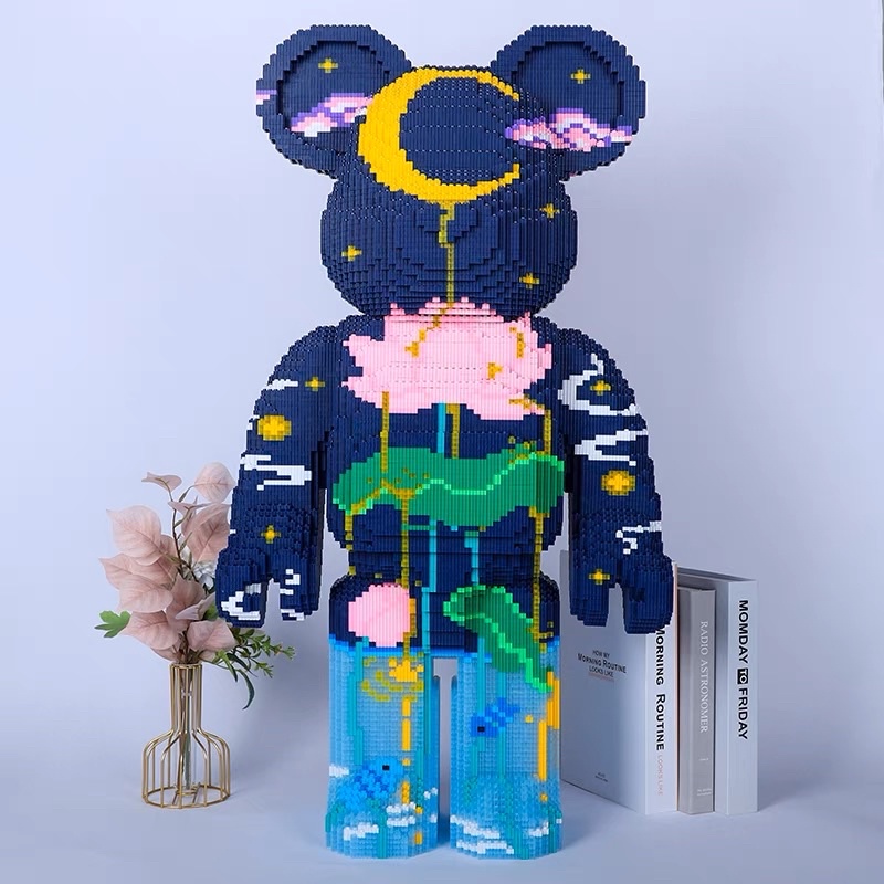 Lego smart toy bearbrick model 90cm | Shopee Malaysia
