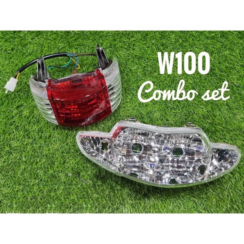 HONDA WAVE100 WAVE 100 W100 FIRST MODEL COMPLETE SET COMBO HEAD LAMP ...