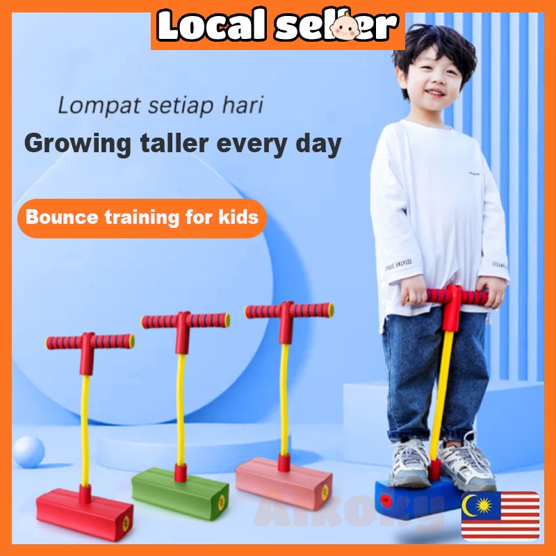 Aikoky Kids Frog Jump Toys with Children Single Pole Zombie Jump ...