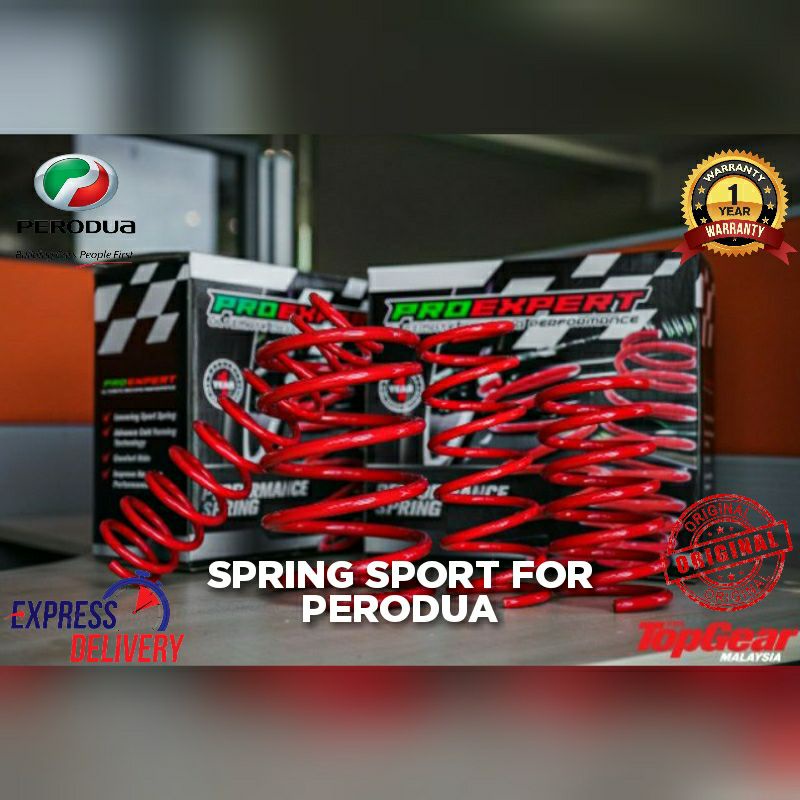 SPRING SPORT PERODUA MYVI ALZA VIVA KELISA KENARI BEZZA AXIA ALZA ATIVA ...